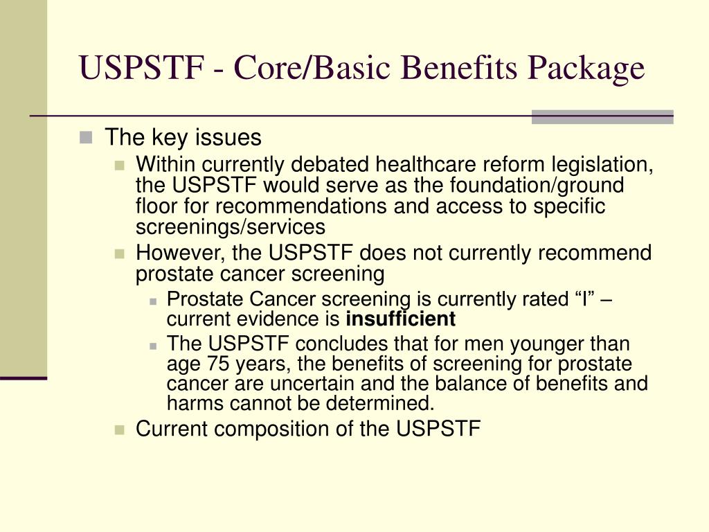 PPT - Prostate Cancer Screening for African American Men: The Impact on ...