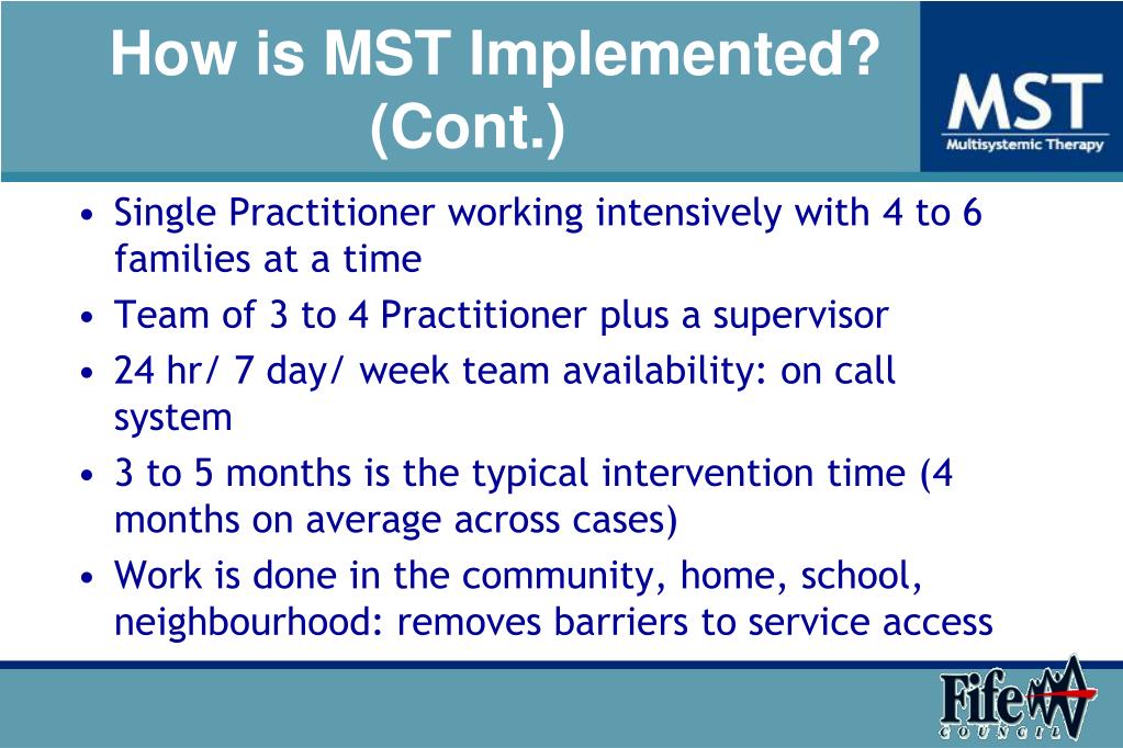 PPT - Nicola Hornsby MST Programme Manager, Consultant Clinical ...