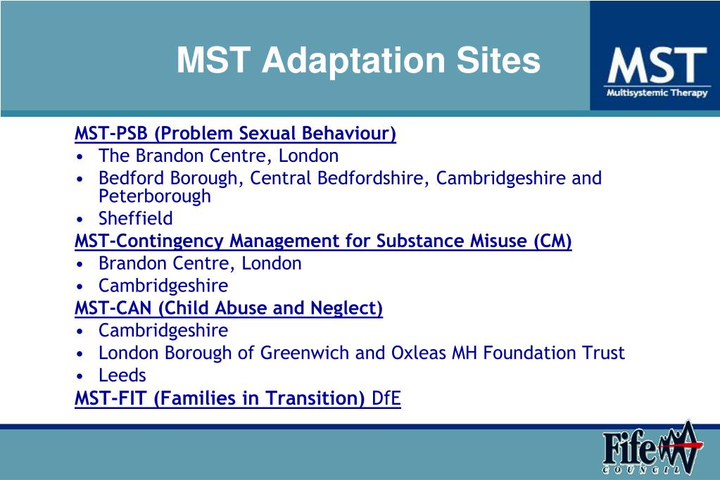 PPT - Nicola Hornsby MST Programme Manager, Consultant Clinical ...