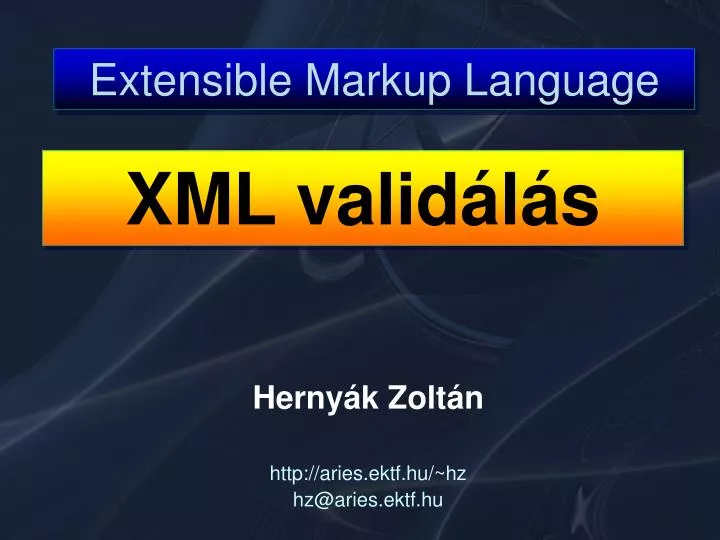 Ppt Extensible Markup Language Powerpoint Presentation Free Download