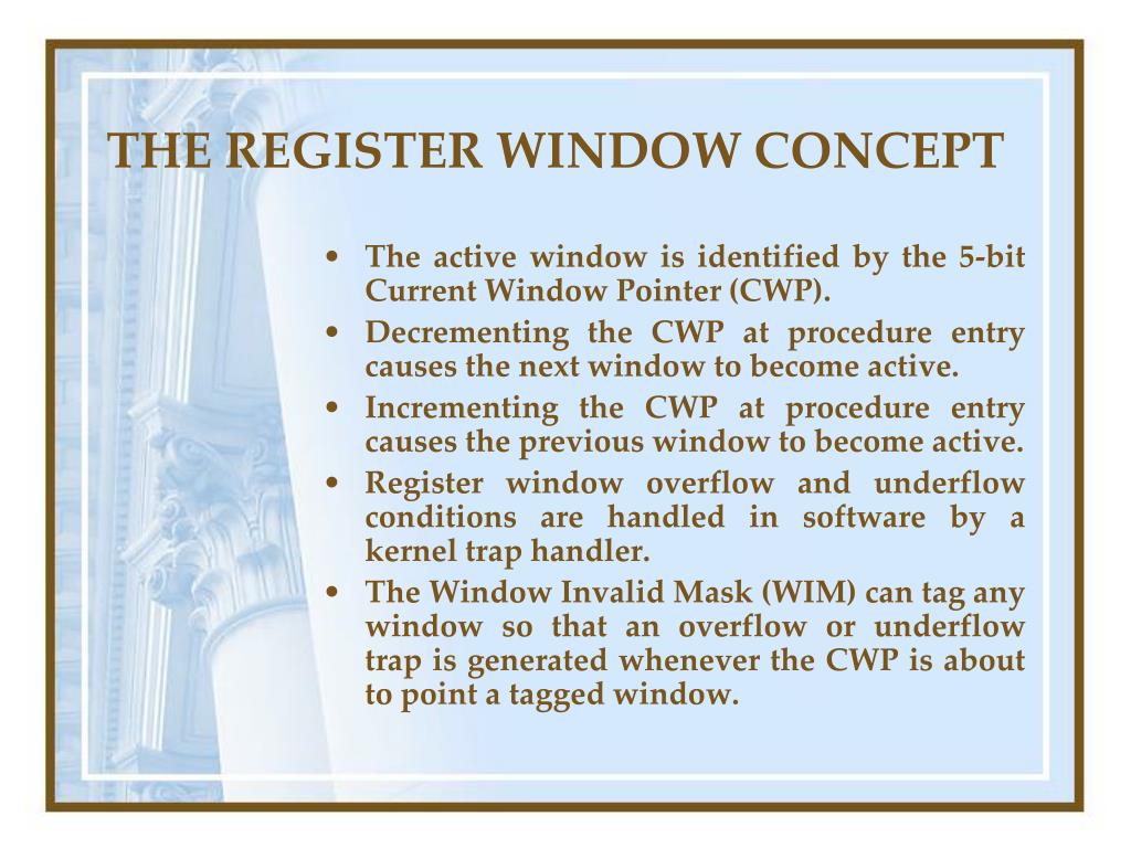 PPT - THE SPARC ARCHITECTURE PowerPoint Presentation, free download ...