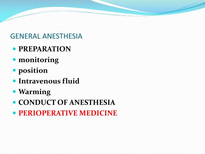 PPT - Anesthesia PowerPoint Presentation - ID:5685403