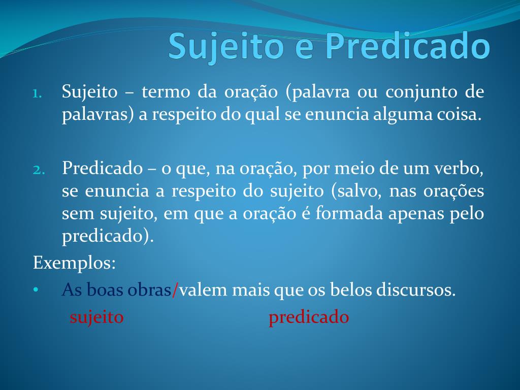 Sujeito Predicado Predicativo Do Sujeito | Images and Photos finder Sujeito Predicado Predicativo Do Sujeito | Images and Photos finder