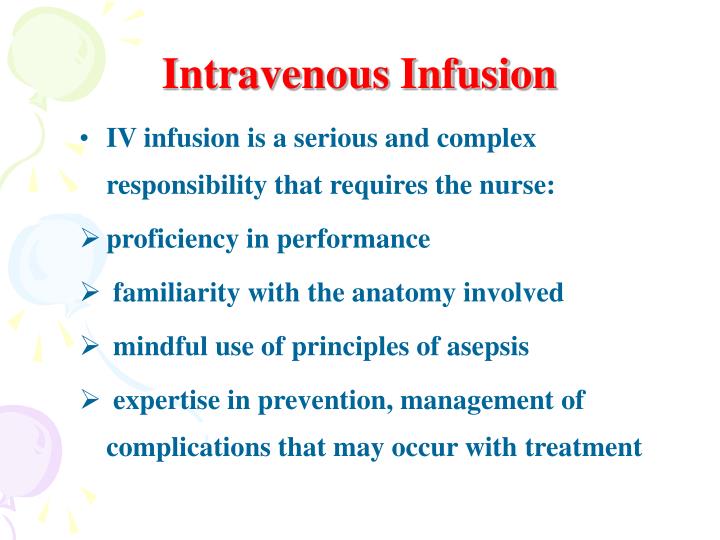 PPT - Chapter 13 Intravenous Infusion and Blood Transfusion PowerPoint ...