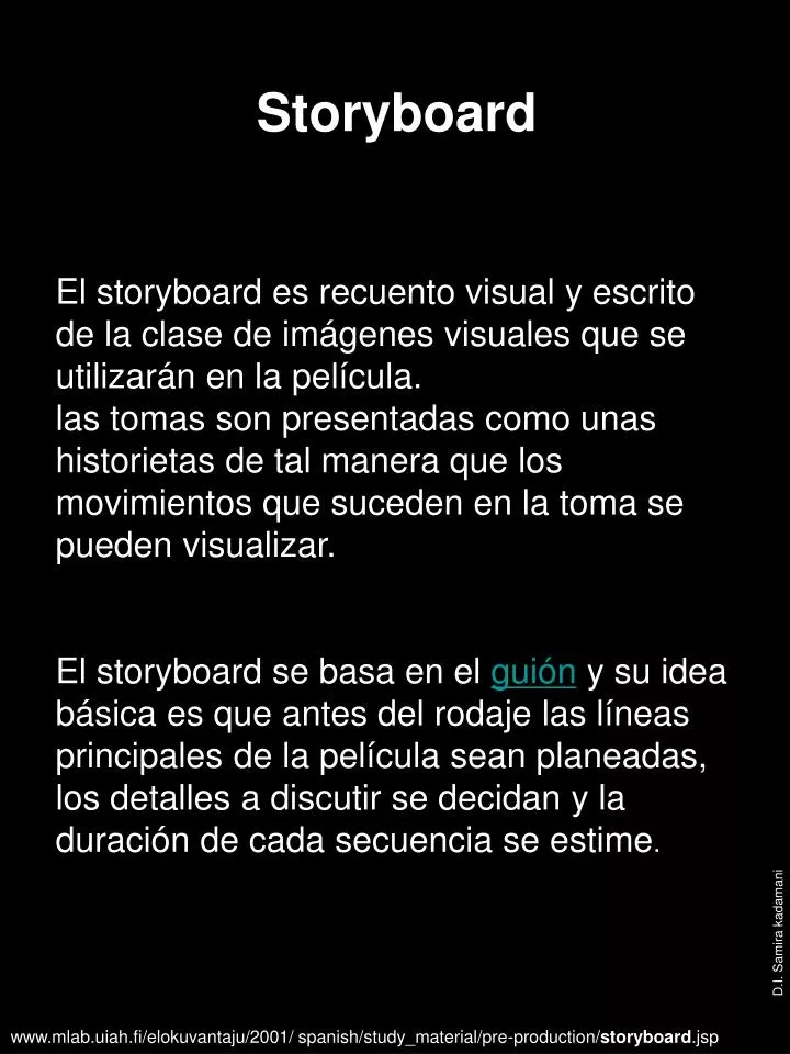 PPT - Storyboard PowerPoint Presentation, free download - ID:5686673
