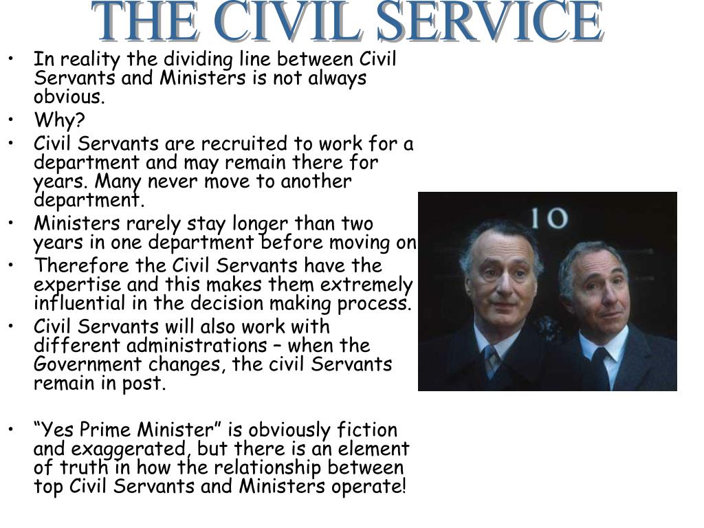 PPT - The British executive branch of Government is divided into 3 ...