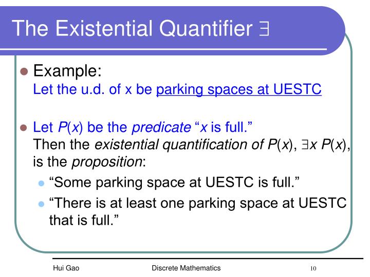 PPT - §1.3 Predicate Logic PowerPoint Presentation - ID:5688575
