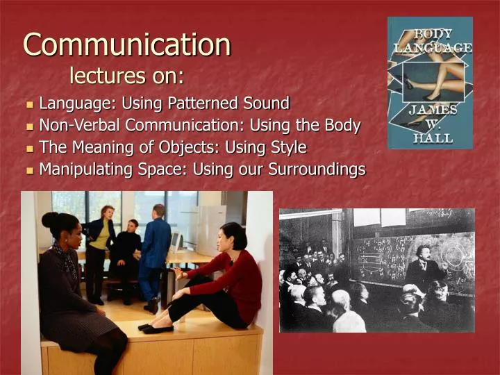 PPT - Communication lectures on: PowerPoint Presentation, free download ...