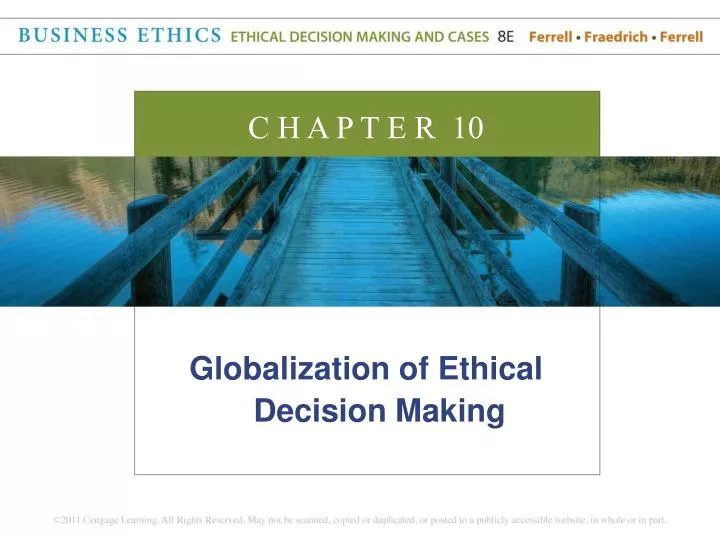 PPT - Globalization of Ethical Decision Making PowerPoint Presentation ...