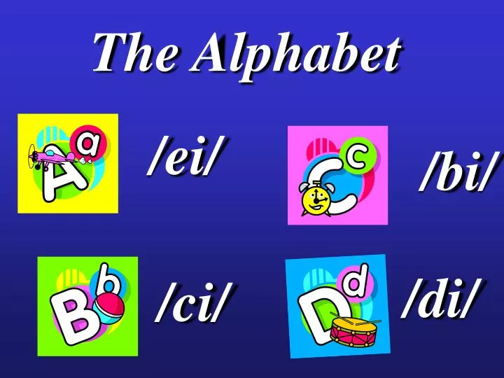 PPT - The Alphabet PowerPoint Presentation, free download - ID:5691276