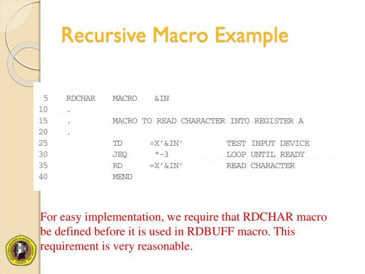 PPT - Macro Processor PowerPoint Presentation - ID:5691783