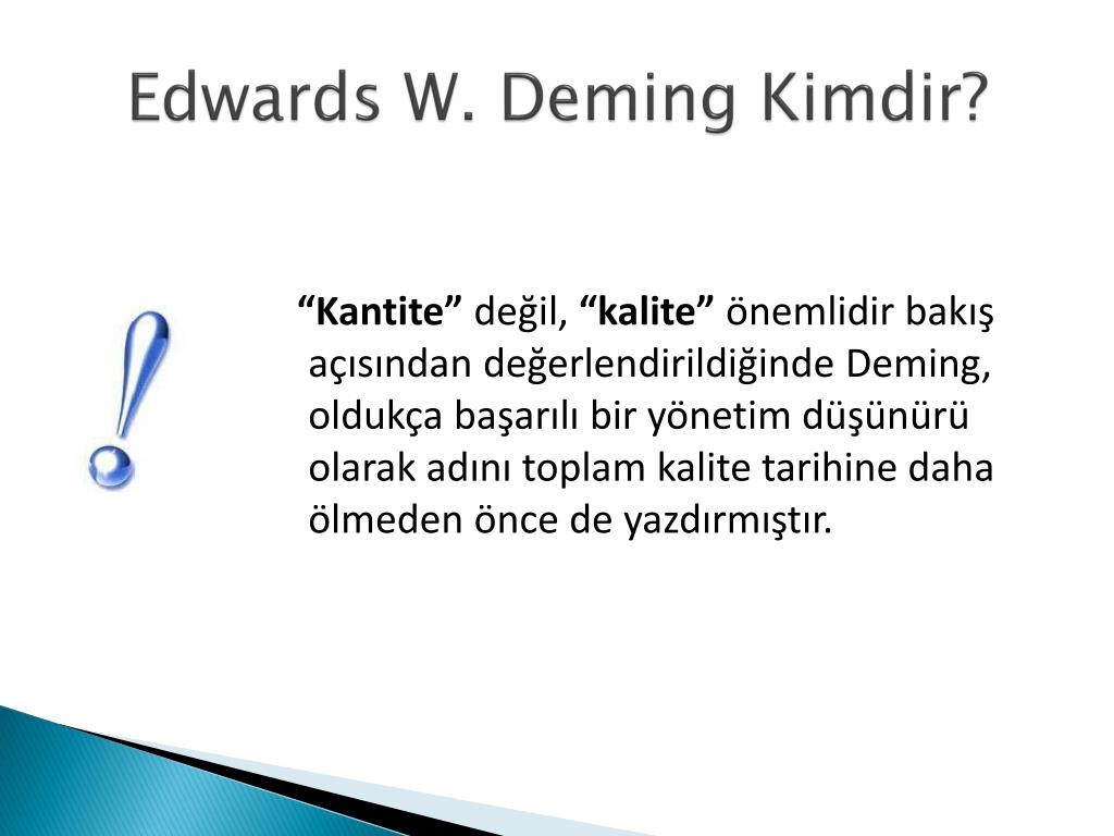 PPT - WILLIAM EDWARDS DEMING PowerPoint Presentation, free download ... PPT - WILLIAM EDWARDS DEMING PowerPoint Presentation, free download ...