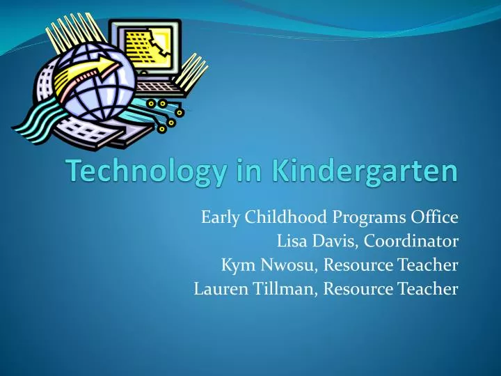 PPT - Technology in Kindergarten PowerPoint Presentation, free download ...