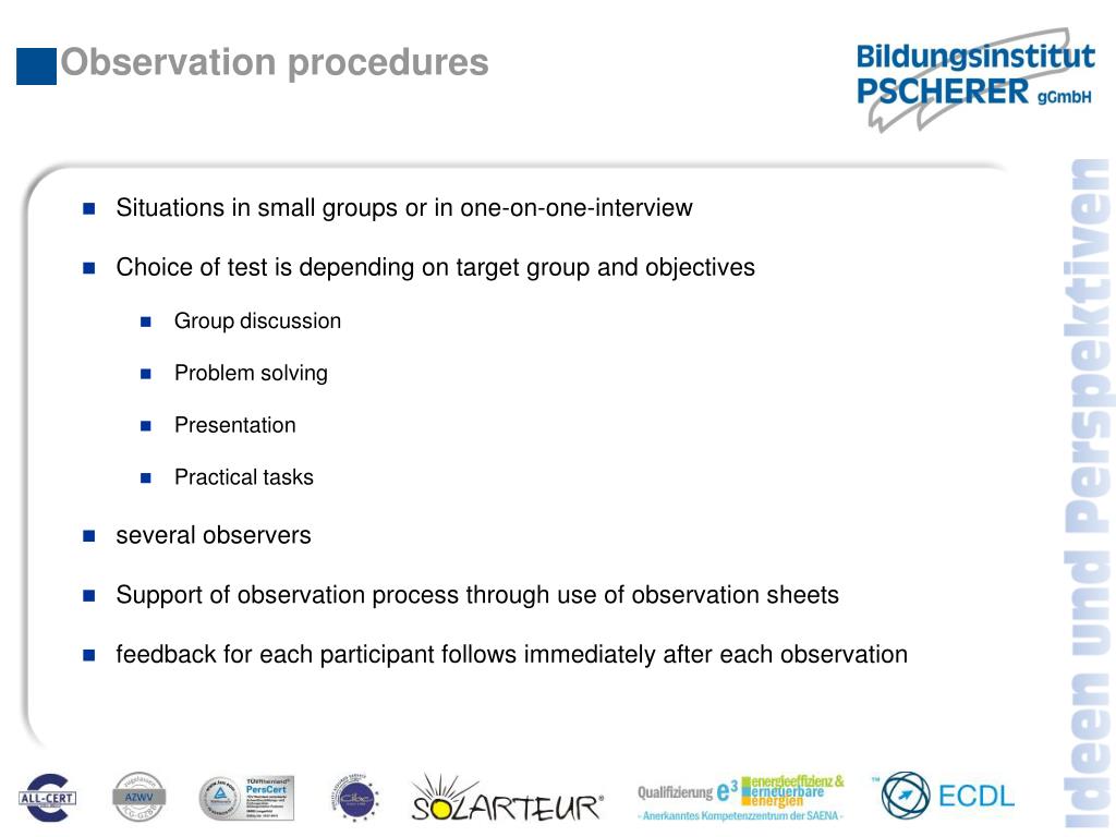 PPT - Bildungsinstitut PSCHERER gGmbH PowerPoint Presentation, free ...