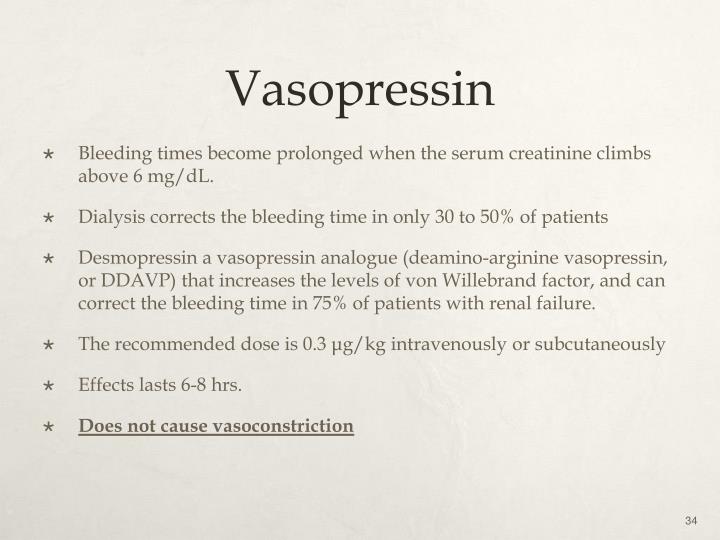 PPT - Critical care Pharmacology: Vasopressors and other Vasoactive ...