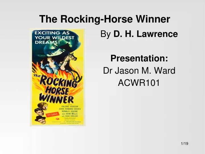 PPT - The Rocking-Horse Winner PowerPoint Presentation - ID:5695021