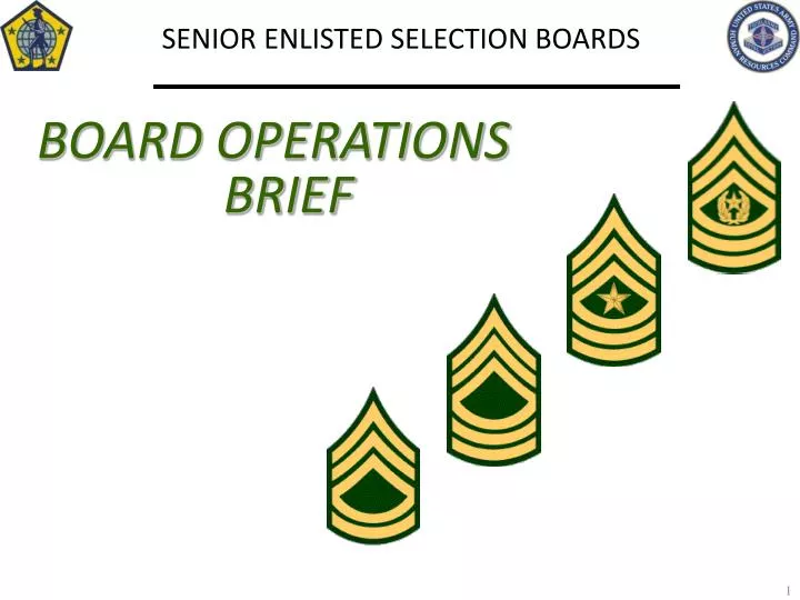 Fact Sheet: Enlisted Centralized Selection Boards – FFGMT