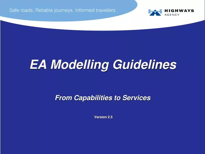 PPT - EA Modelling Guidelines PowerPoint Presentation, free download ...