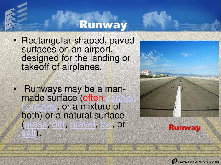 PPT - AIRPORT RUNWAY PowerPoint Presentation - ID:5696897