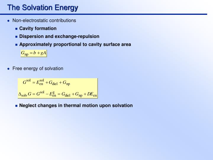 PPT - Ab Initio Molecular Dynamics with a Continuum Solvation Model ...