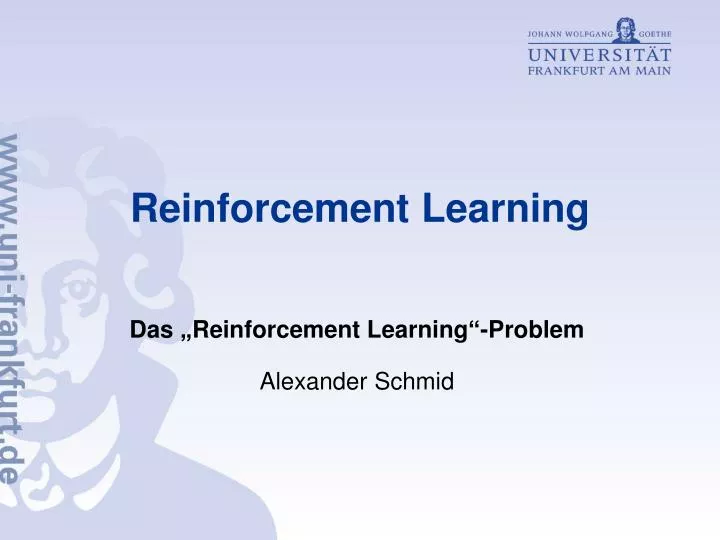 PPT - Reinforcement Learning PowerPoint Presentation, free download ... PPT - Reinforcement Learning PowerPoint Presentation, free download ...