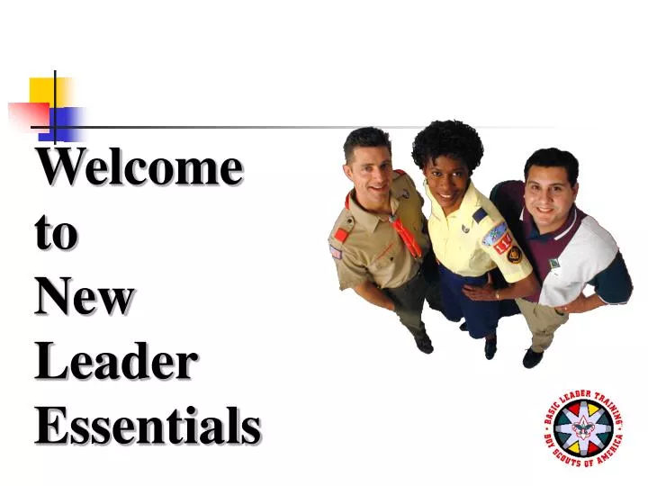 PPT - Welcome to New Leader Essentials PowerPoint Presentation, free ...