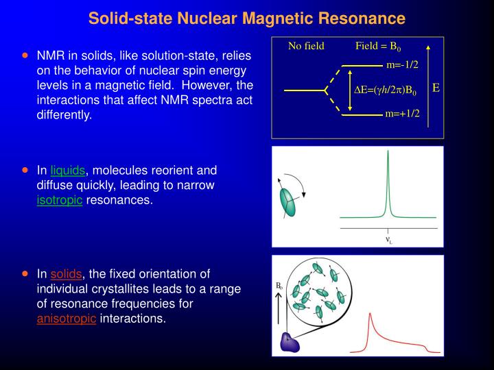 PPT - Nuclear Magnetic Resonance 2 PowerPoint Presentation - ID:5699163