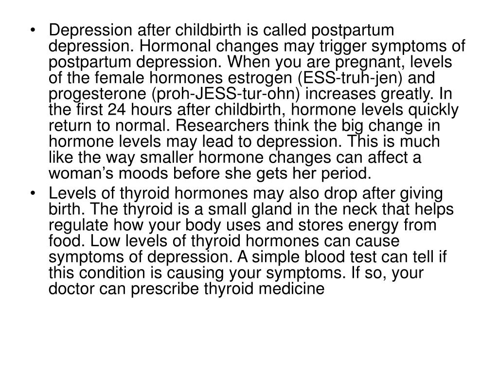 Ppt Postpartum Depression Powerpoint Presentation Free Download Id