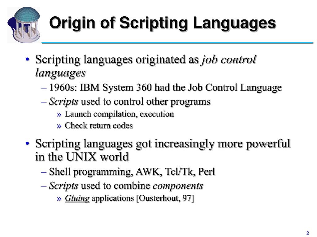 Ppt Introduction To Scripting Languages With Perl Powerpoint Presentation Id5699497