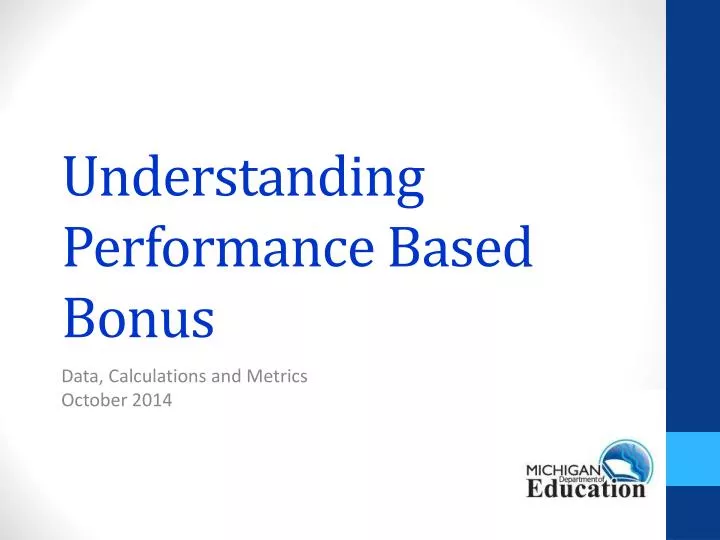 PPT - Understanding Performance Based Bonus PowerPoint Presentation ...