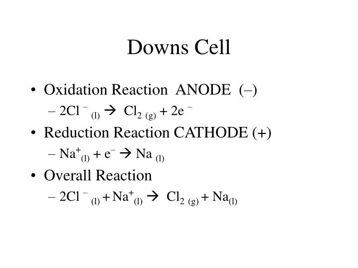 PPT - Electrolytic Cells PowerPoint Presentation - ID:5700021