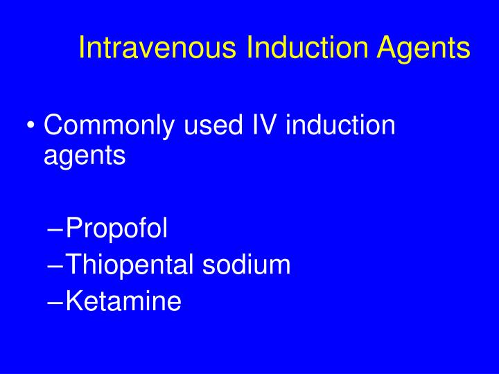 PPT - General anesthetics PowerPoint Presentation - ID:5700252