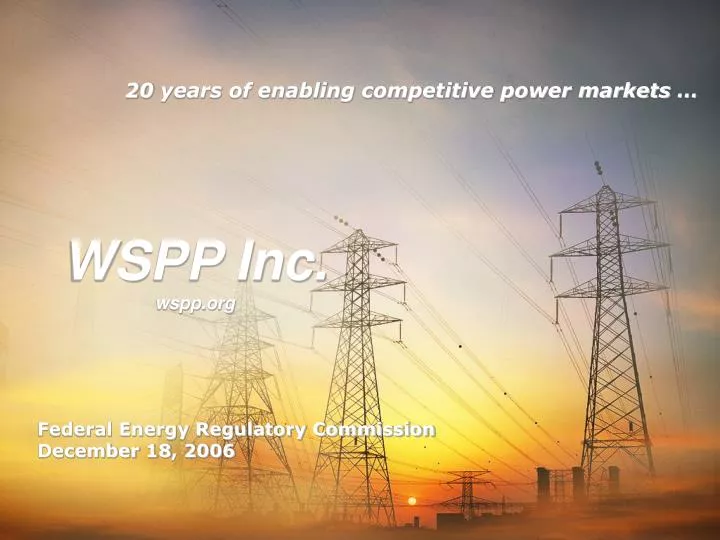 PPT - WSPP Inc. wspp PowerPoint Presentation, free download - ID:5701868