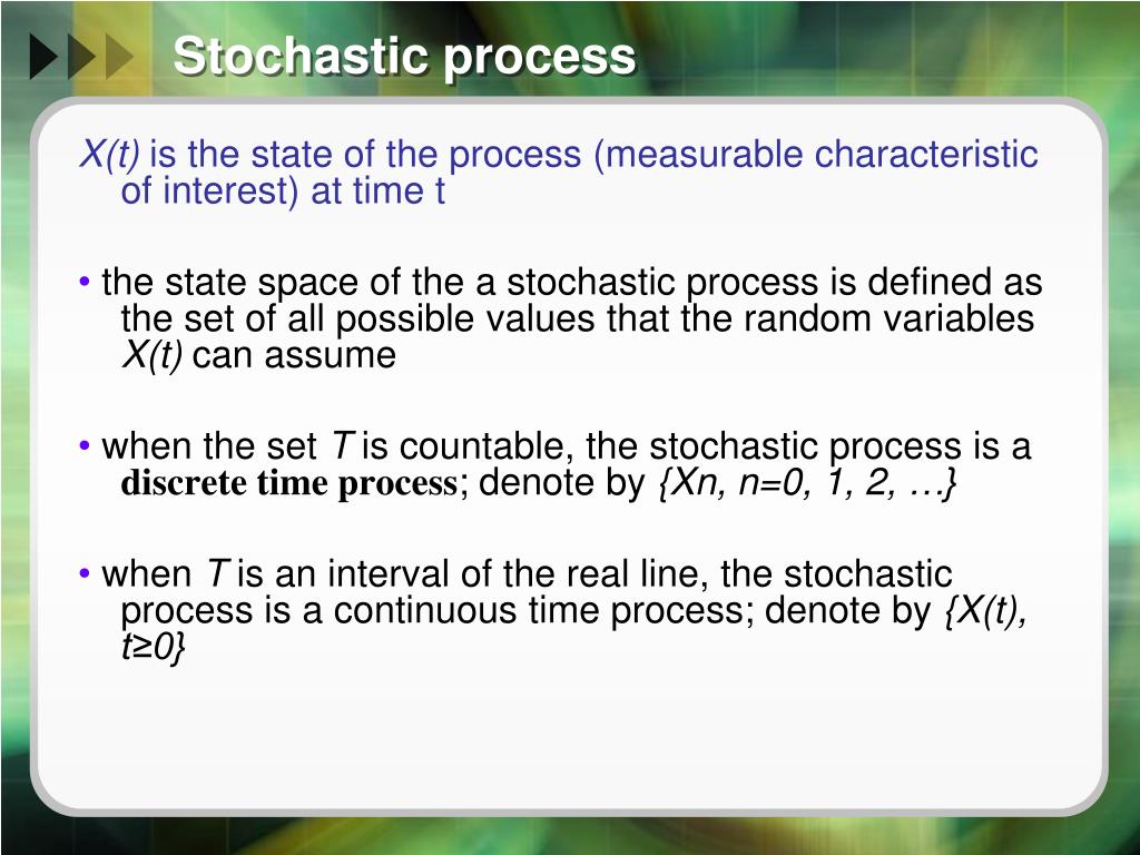 Ppt Introduction To Stochastic Process Powerpoint Presentation Free