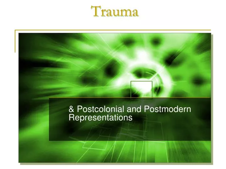 PPT - Trauma PowerPoint Presentation, free download - ID:5702560