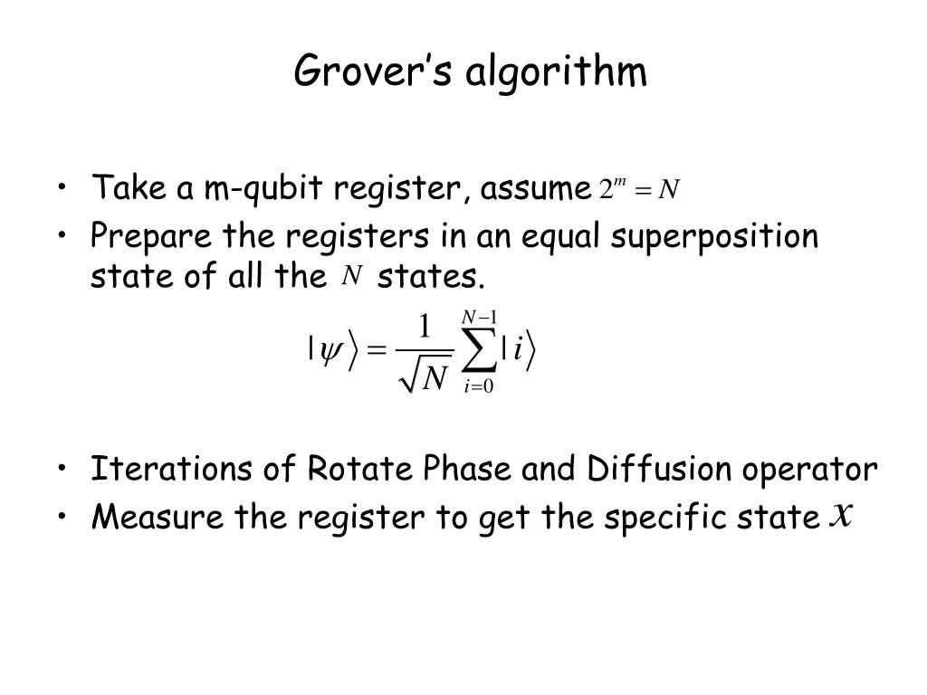 PPT - Lecture note 8: Quantum Algorithms PowerPoint Presentation, free ... PPT - Lecture note 8: Quantum Algorithms PowerPoint Presentation, free ...