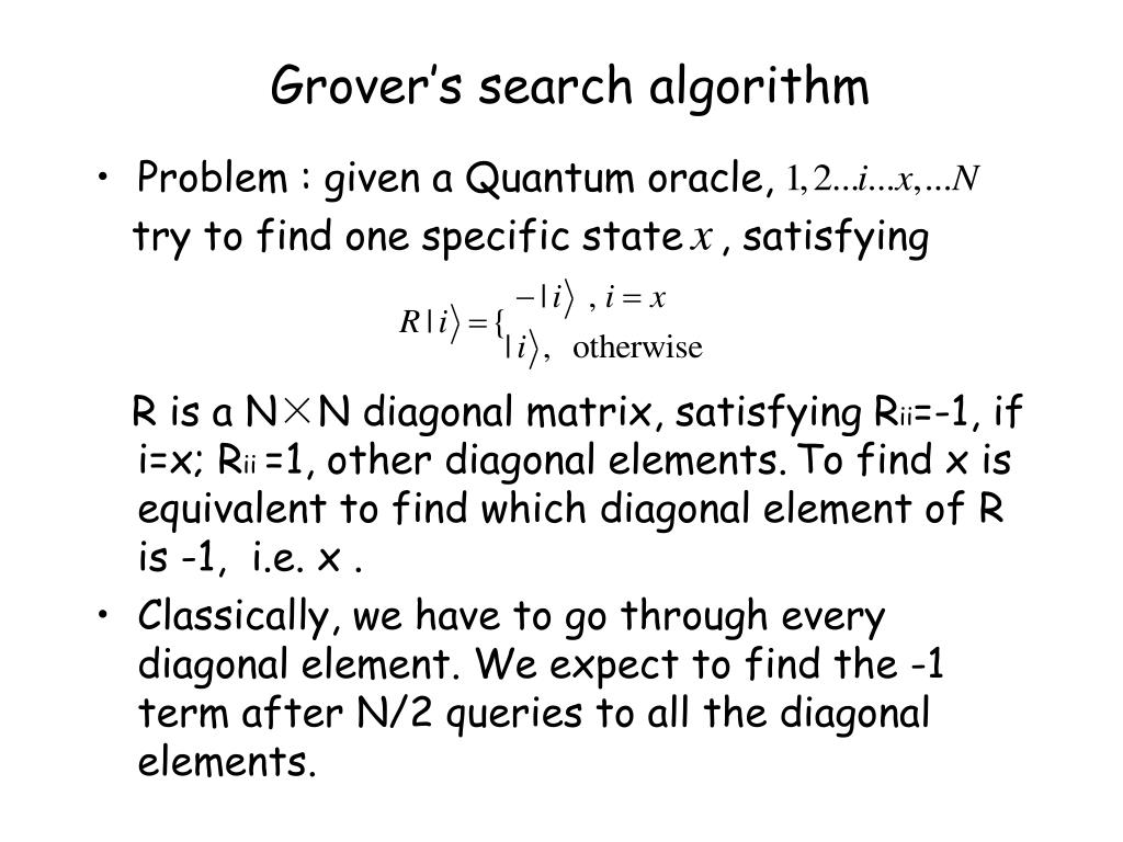 PPT - Lecture note 8: Quantum Algorithms PowerPoint Presentation, free ... PPT - Lecture note 8: Quantum Algorithms PowerPoint Presentation, free ...