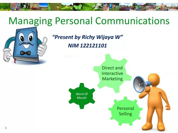 PPT - Managing Personal Communications PowerPoint Presentation, free ...