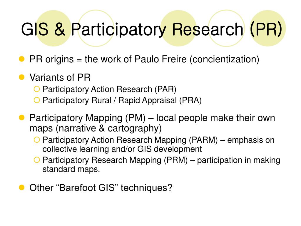 PPT - Participatory GIS : The Social Dimensions of Geographic ... PPT - Participatory GIS : The Social Dimensions of Geographic ...