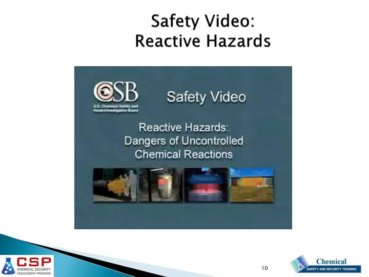 PPT - Chemical Safety and Security Overview PowerPoint Presentation ...