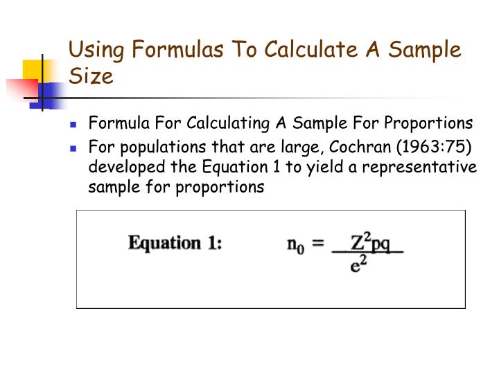 PPT - Determining Sample Size PowerPoint Presentation - ID:5706001