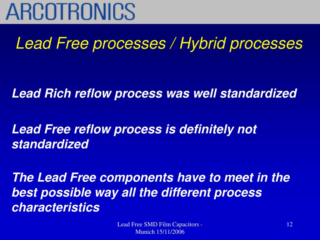 PPT - Lead Free SMD Film Capacitors PowerPoint Presentation, free ...