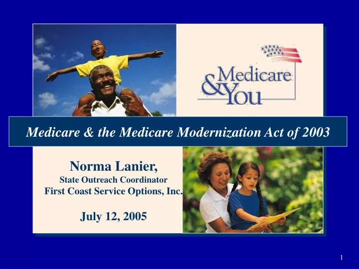 PPT - Medicare & the Medicare Modernization Act of 2003 PowerPoint ...