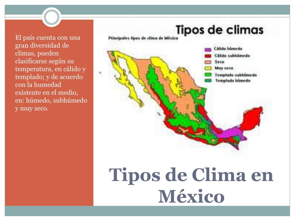 PPT - Climas en el mundo y en México. PowerPoint Presentation, free ...