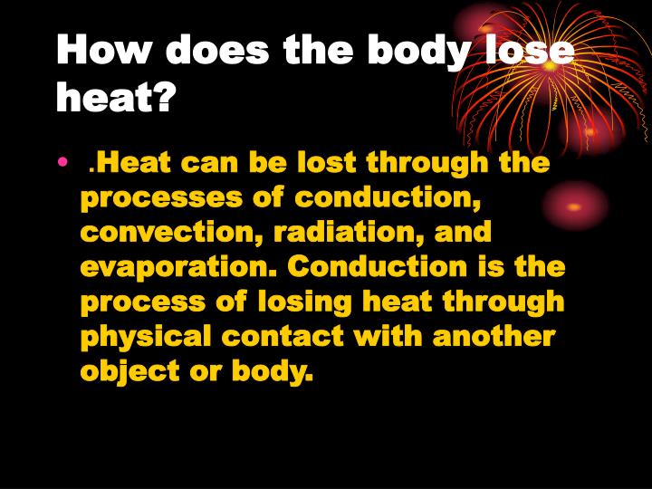 PPT - Body temperature regulation during exercise. PowerPoint ...