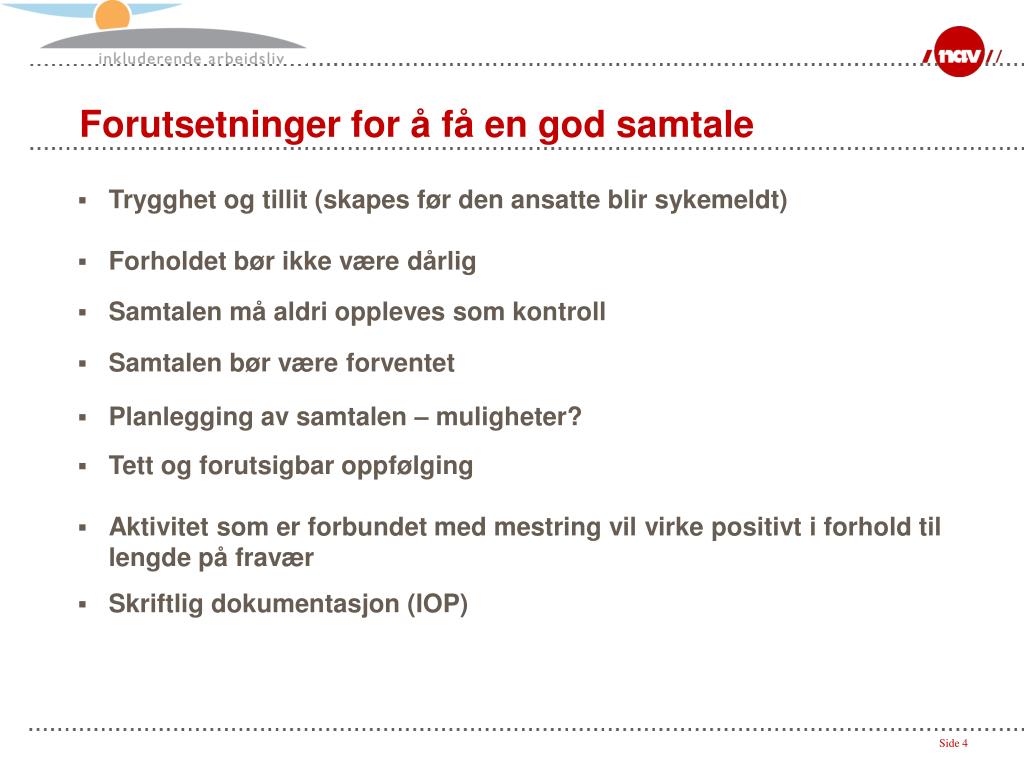 PPT - Virkemidler fra NAV Dialogen som verktøy NAV som støttespiller ...