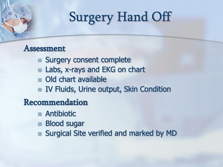 PPT - Best Practice in Post-Operative Care PowerPoint Presentation - ID ...