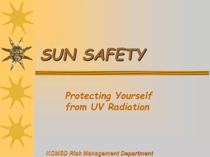 PPT - SUN SAFETY PowerPoint Presentation, free download - ID:5710743