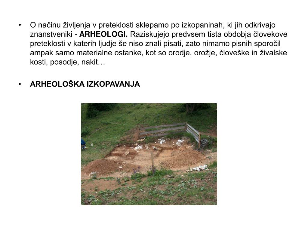 PPT - POSELITEV LOŠKEGA OZEMLJA V ARHEOLOŠKIH OBDOBJIH od prazgodovine ...