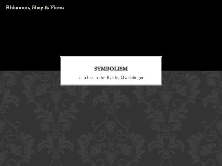 PPT - Symbolism PowerPoint Presentation, free download - ID:5712326